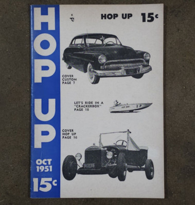 HOP UP Magazine 3 1951 Hot Rod Custom SCTA El Mirage Bonneville Auto ...