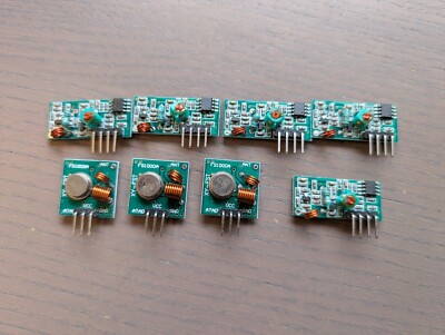 Set aus 3x 433Mhz Sender XY-FST und 5x Empfänger XY-MK-5V – Neu FS1000A ...