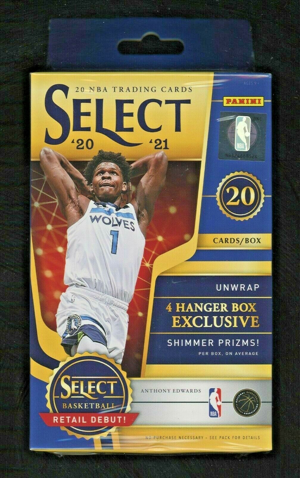 2020-21 Panini Select NBA Basketball Hanger Box Brand New Factory ...