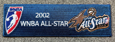 2002 WNBA BASKETBALL ALL STAR GAME WASHINGTON 5 7/8" LOGO PATCH MVP ...