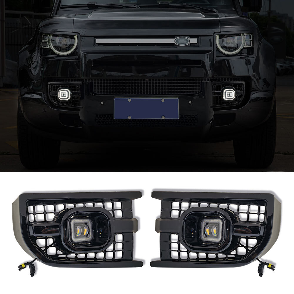 New Front bumper Led Fog Lamp Fit For Land Rover Defender 2020-2023 | eBay