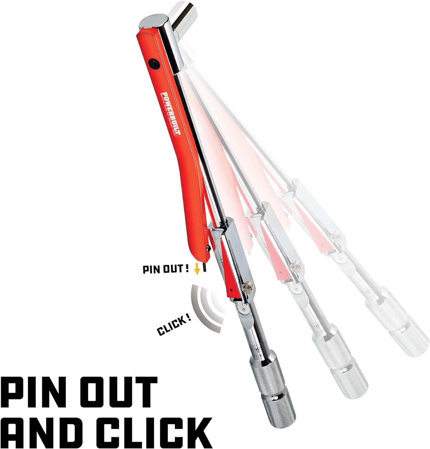 Powerbuilt 1/2 Inch Drive Torque Wrench Deflecting Beam, Accurate Torque Range 2 | eBay Australia