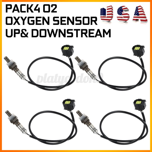 4Pcs O2 Oxygen Sensor Up/Downstream For Dodge Challenger 2009-12, Nitro ...
