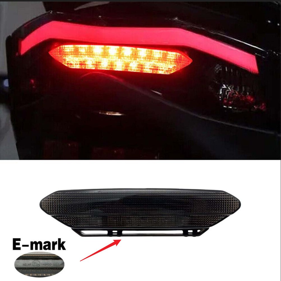 Fits 2011-2017 Yamaha Stryker XVS 1300 LED Brake Tail Lights rear Emark ...