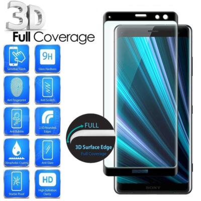 Curved Tempered Glass Screen Guard For Sony Xperia 1 10 II L3 1 5 10 ...