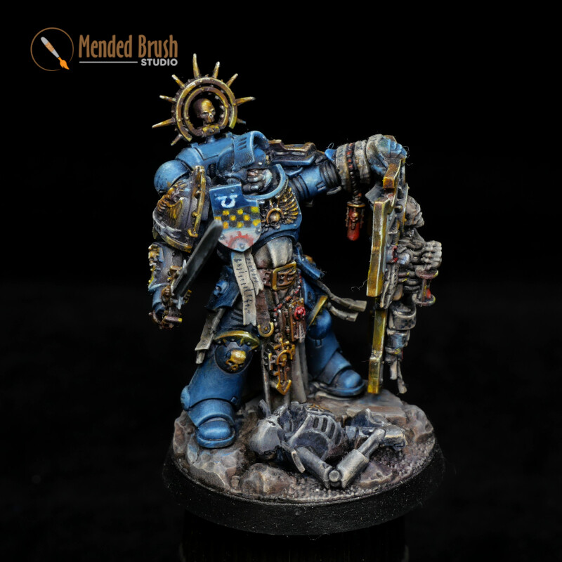Indomitus Primaris Space Marine Ultramarines Captain - Painted ...