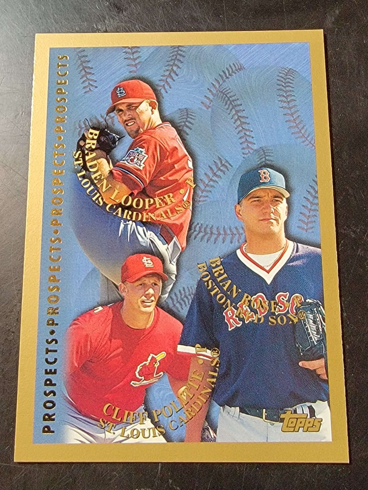 1998 Topps 485 Brian Rose/Braden Looper/Cliff Politte | eBay