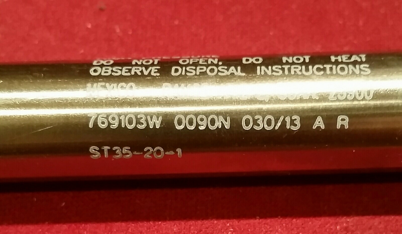 Attwood Stainless Stabilus Inox Gas Spring Hatch Shock .SS 35-20-1 | eBay