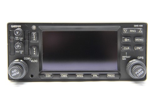 Garmin GNS 430W 14/28v GPS Nav/Comm Radio With Tray/Cards P/N: 011 ...