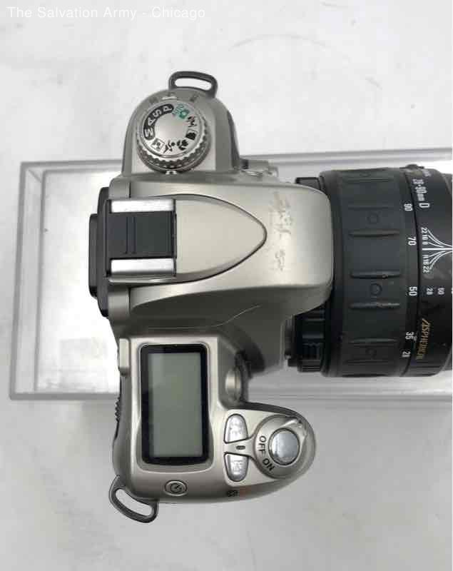 Minolta X-9 And Nikon N75 Black 35mm SLR Film Cameras With Lens Lot Of ...