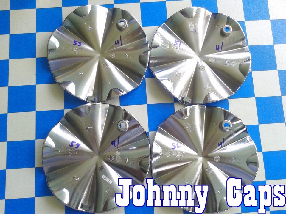 UNKNOWN EQUUS Wheels CHROME Center Cap # EQ12 Custom Wheel Center Caps ...