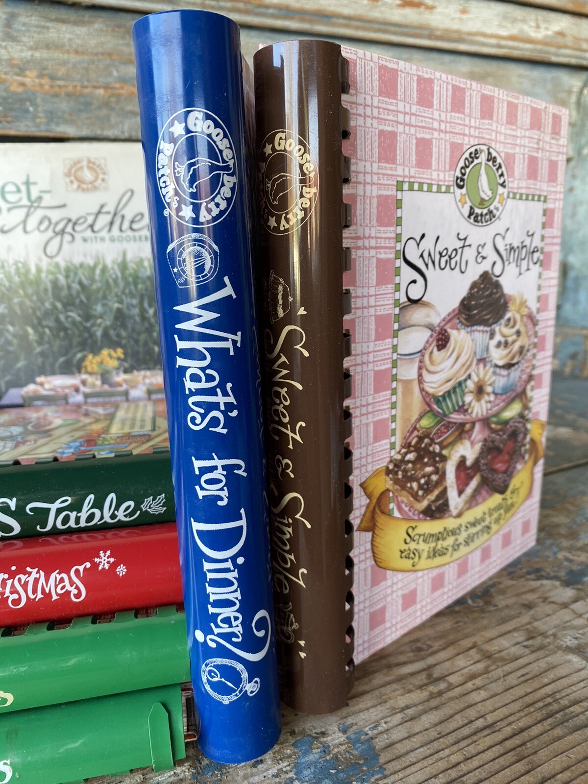 Gooseberry Patch Books Cookbooks Cookie Cutters LOT of 15 Christmas ...