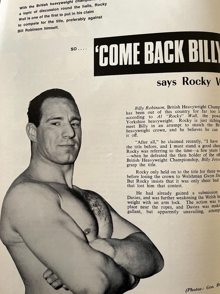 The Wrestler - March 1970 - Great cond - cover stars Peter Rann ...