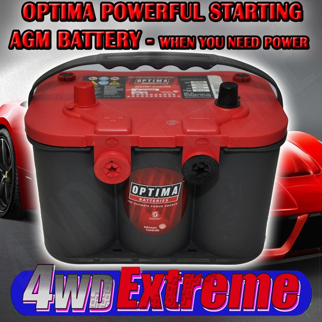 Optima 3478 12V Red Top AGM Battery for sale online | eBay