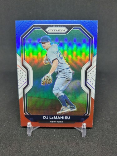 DJ LeMahieu 2021 Panini Prizm Baseball RED/WHITE/BLUE No. 22 | eBay