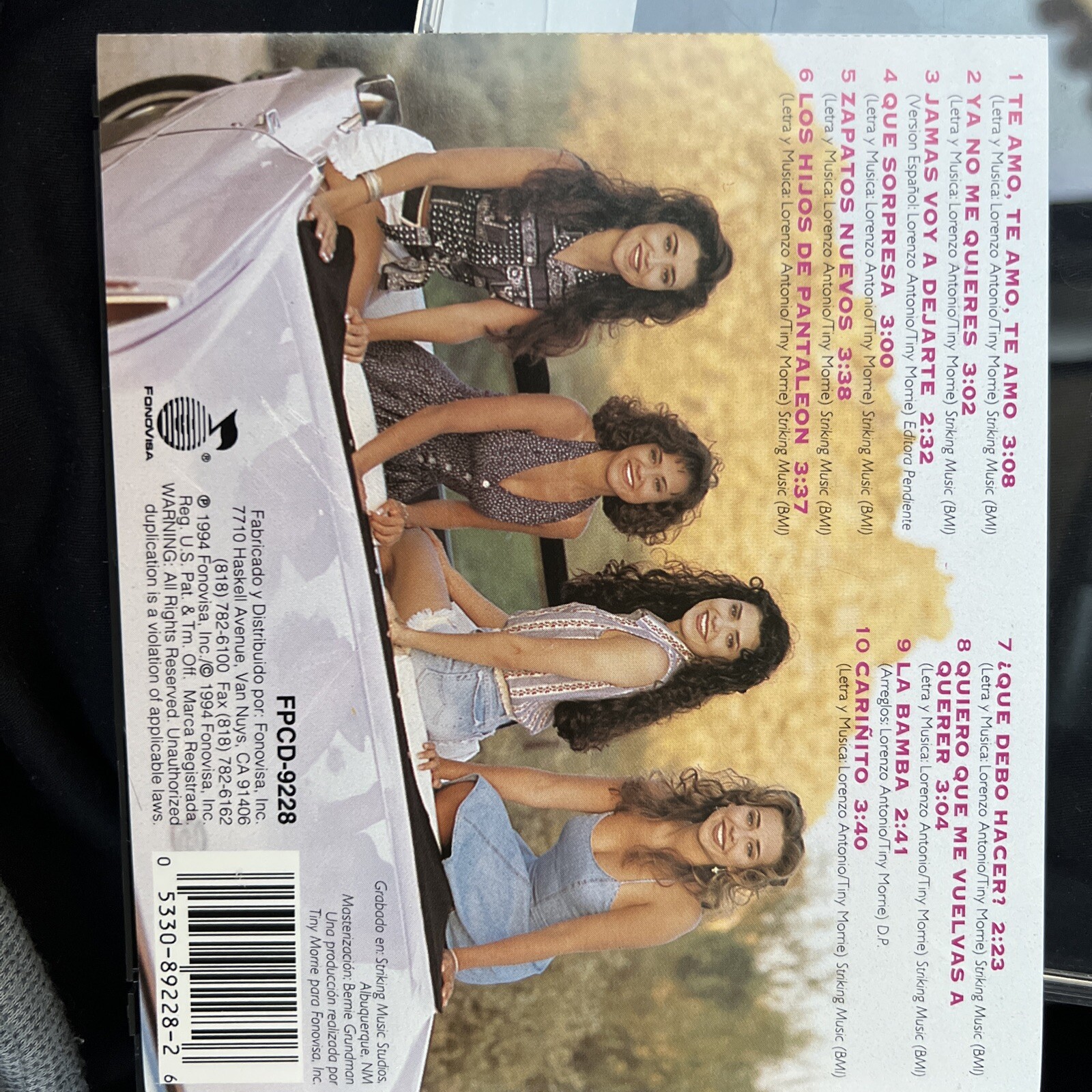 SPARX - Te Amo Te Amo Te Amo - CD - RARE Lorenzo Antonio | eBay