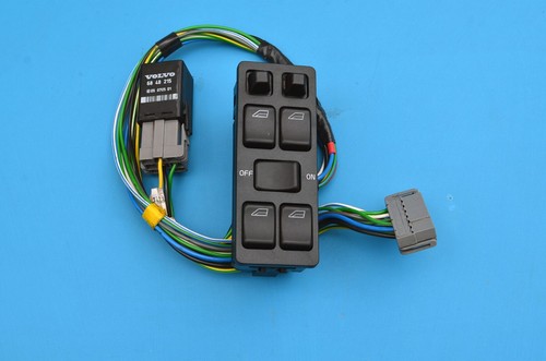 1993-1997 Volvo 850 OEM Master Power Window Mirror Switch With Relay ...