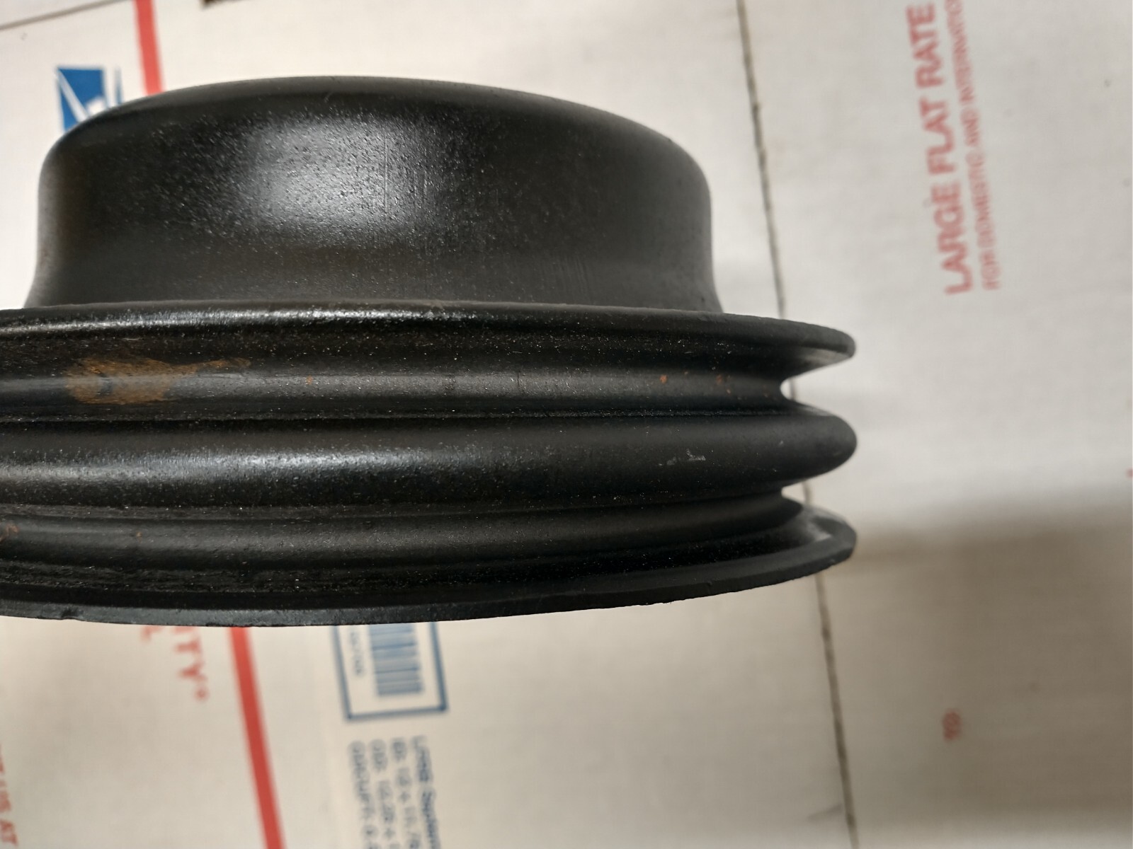 1969-72 CHEVY SBC BBC 350 396 2 GROOVE CRANKSHAFT PULLEY 3956666AG ...