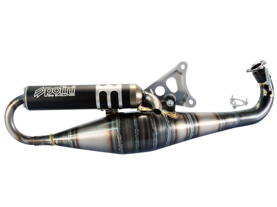 200.0289 MARMITTA SCARICO POLINI BIG EVOLUTION 94cc MALAGUTI F 12 50 ...