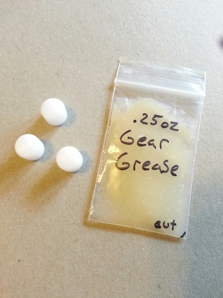 Ford Lincoln Power Window Motor Repair Kit Lifetime Plugs & Gear Grease ...