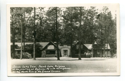 Jacob Lake Inn, Jacob Lake Arizona Vintage RPPC Postcard | eBay