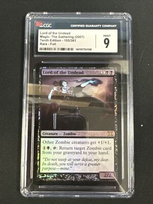 Magic the Gathering: LORD of the Undead 10th ed. CGC 9 Mint MTG | eBay
