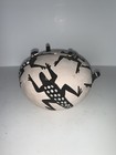 Native American LIZARD Seed Pot Acoma Pueblo POTTERY Signed N ...
