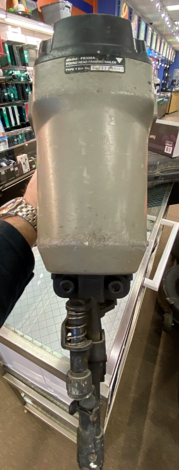 Porter Cable - FR350A 22-degree 2"-3-1/2" Round Head Framing Nailer ...