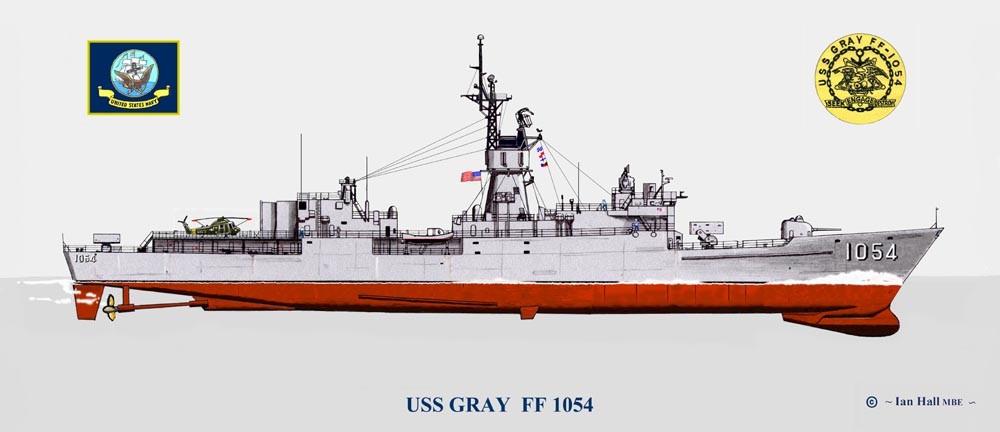 USS Gray FF-1054 US Navy | eBay