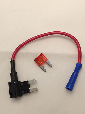Mini ATM Fuse adapter ADD A CIRCUIT + 10A fuse | eBay
