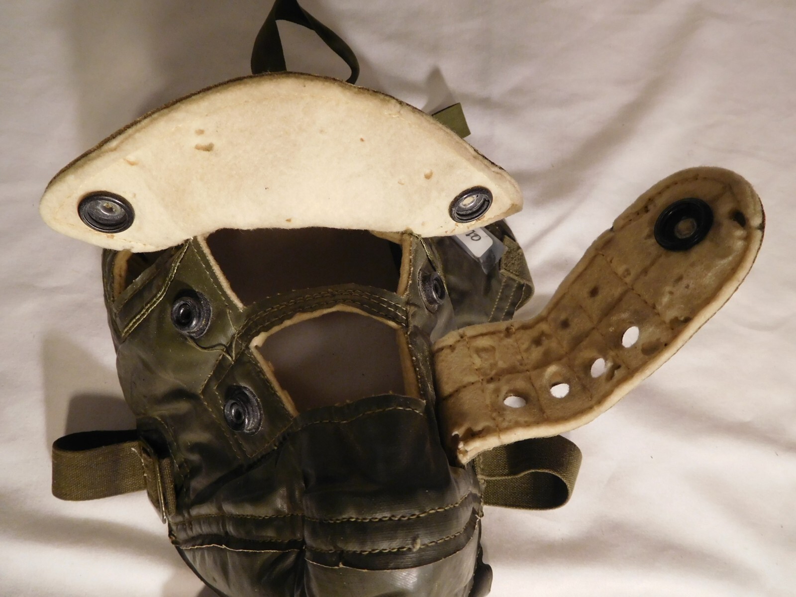 Awesome Vintage US Navy Frogman Face Mask with Snaps … - Gem