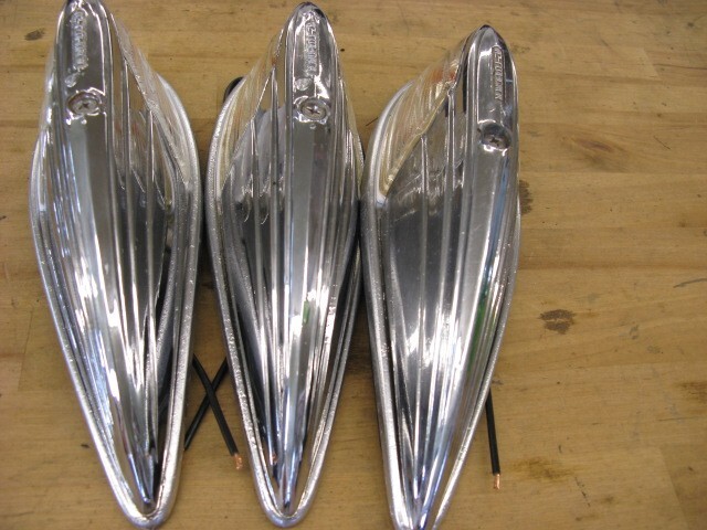 3 Vintage Electroline cab clearance marker lights | eBay