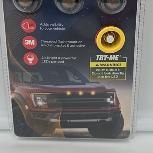 Alpena PositionPodz Amber LED Position Indicating Light Pods, 12V ...