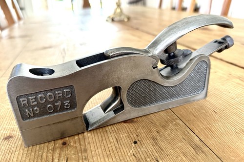 Vintage British Made Record No 073 Rebate Shoulder Plane Carpenters ...
