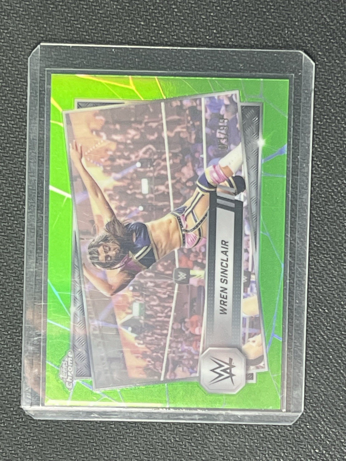 Wren Sinclair 2025 Topps Chrome WWE #NXT-WSC NXT Chrome Autographs ...