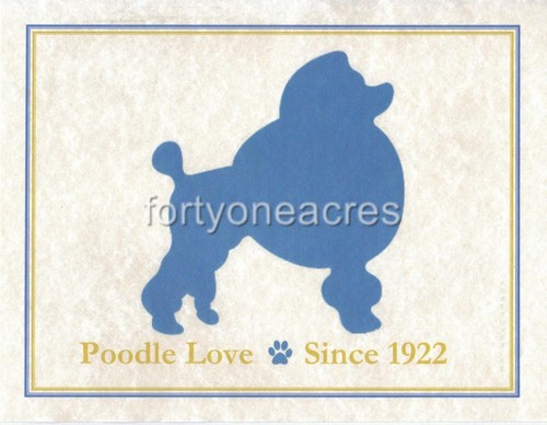 MASCOT Series - Sigma Gamma Rho Print - Poodle Love v1 | eBay