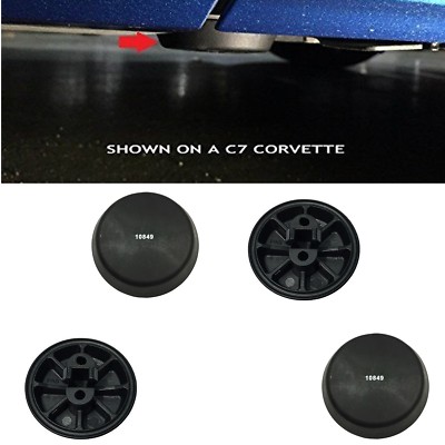 Corvette Lift Pads "SNAP IN" Place Set of Four Fits: Most 1997 - 2019 ...