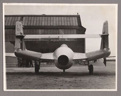 DE HAVILLAND VAMPIRE PROTOTYPE VINTAGE MANUFACTURERS PHOTO 2 | eBay UK