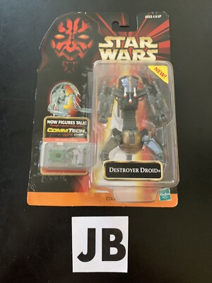 STAR WARS Episode I Phantom Menace DESTROYER DROID ACTION FIGURE ...