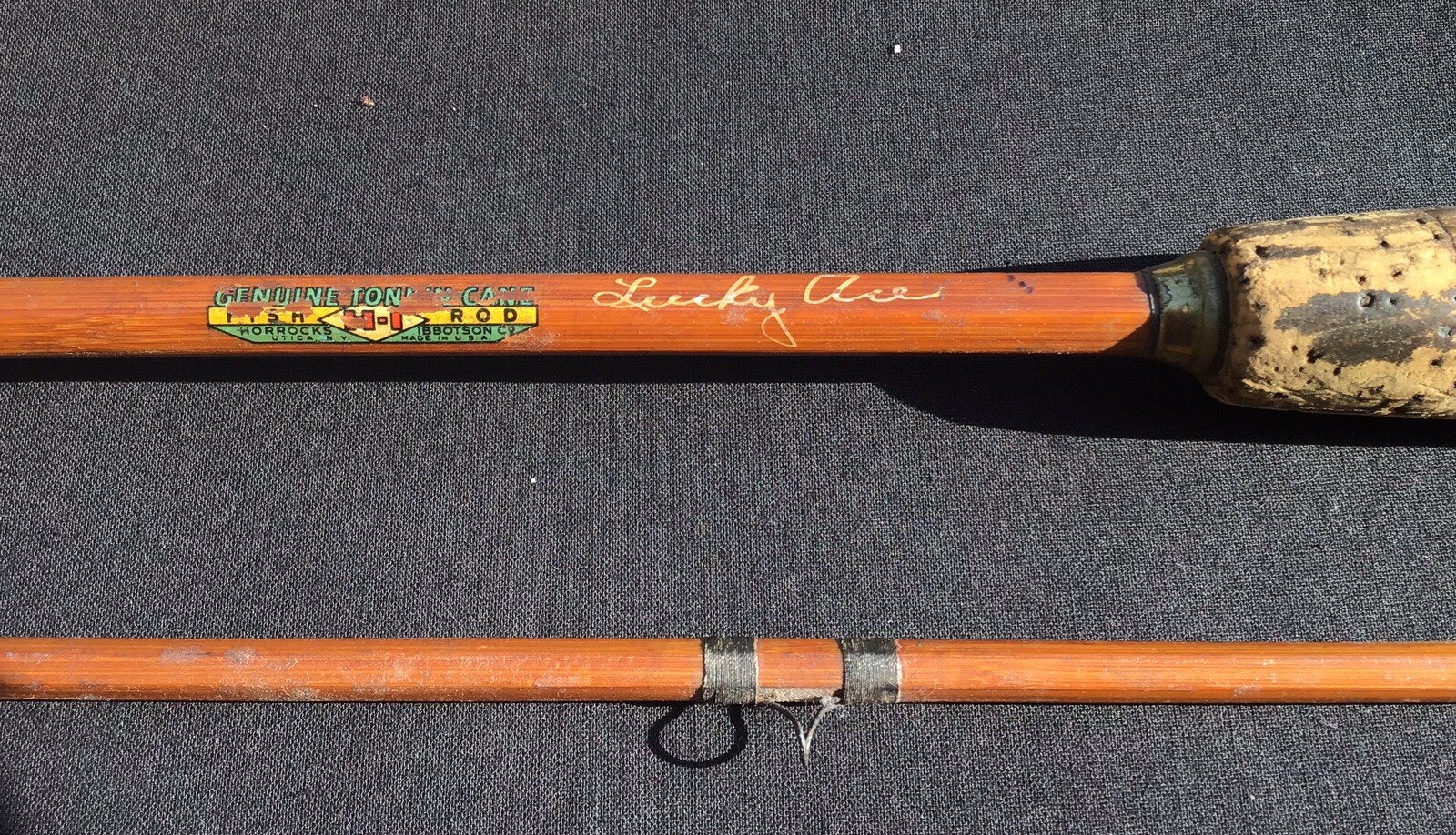 Vintage Horrocks Ibbotson Tonkin Cane, Lucky Ace 8.5’ | eBay