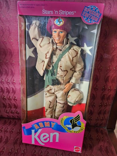 Army Ken Stars 'n Stripes doll caucasion | eBay