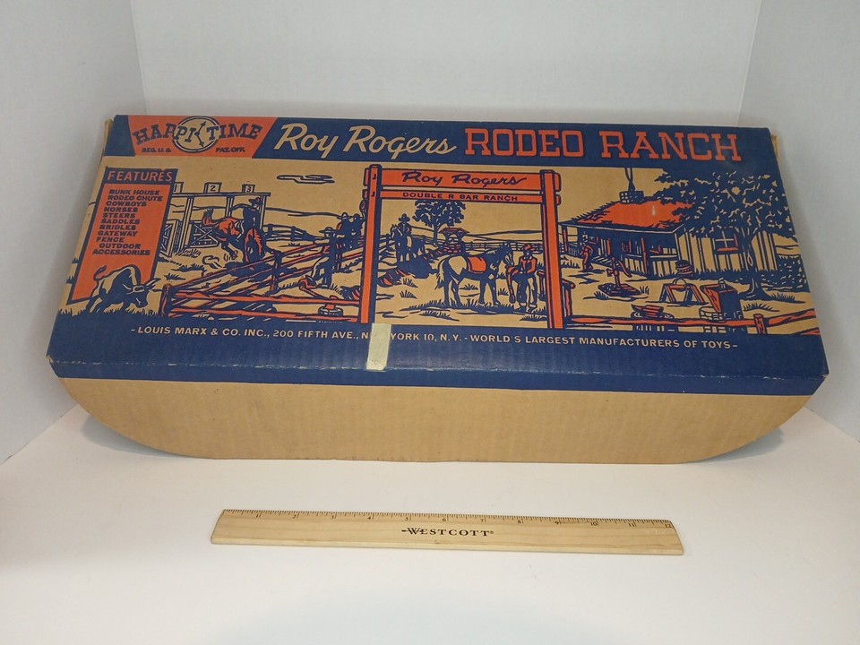 Vintage Marx Roy Rogers Rodeo Ranch Box Only | eBay