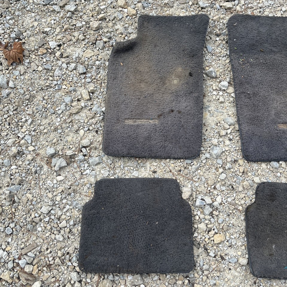 86-92 TOYOTA SUPRA MK3 SET OF 4 FRONT & REAR FLOOR MAT CARPET COVER OEM ...