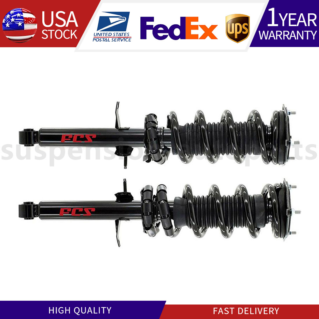 Front Both Struts For 2008 2009 - 2013 Infiniti G37 3.7L | eBay