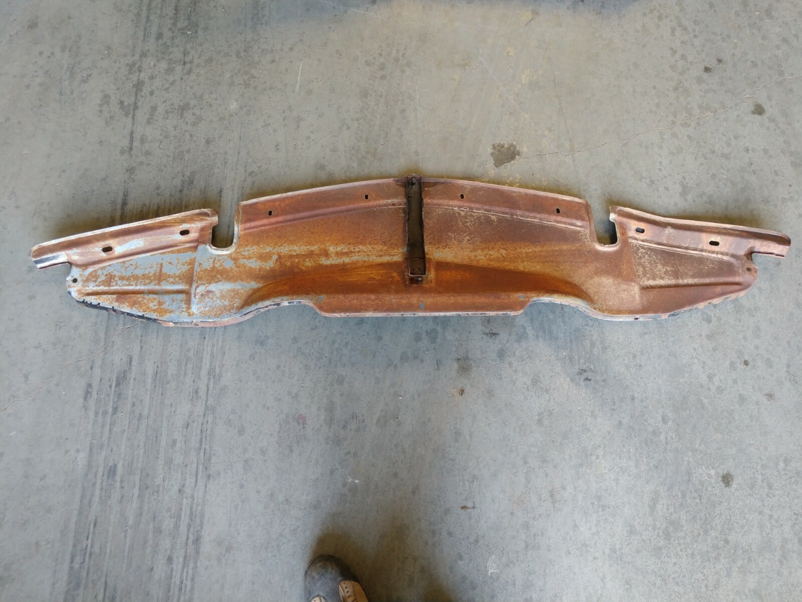 Desoto Firedome Fireflite Front Bumper/ Grille Filler Panel 1956 Only ...