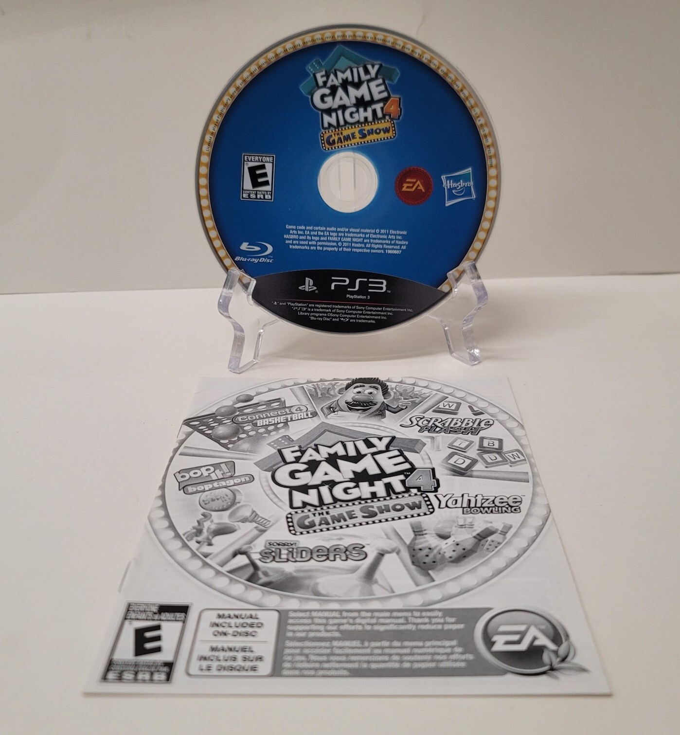 Hasbro Family Game Night 4 The Game Show (PS3 PlayStation) Disc ...
