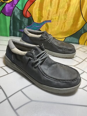 Hey Dude Paul Leather Slide On Shoes Size 12 Men’s | eBay