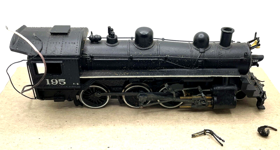 HO VARNEY 2157 4-6-0 10 WHEELER # 195 FOR REPAIR OR PARTS | eBay