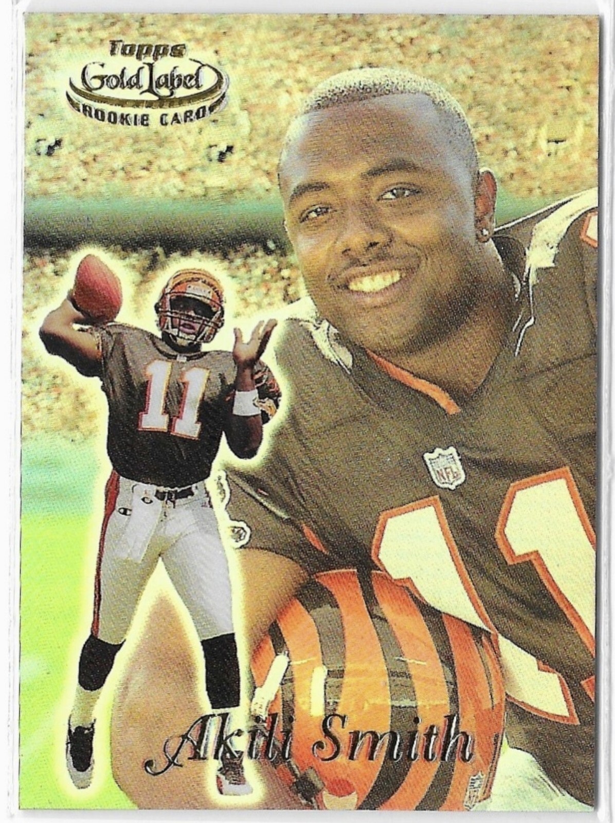 1999 Topps Gold Label Class 1 Akili Smith Rookie Card #47 | eBay