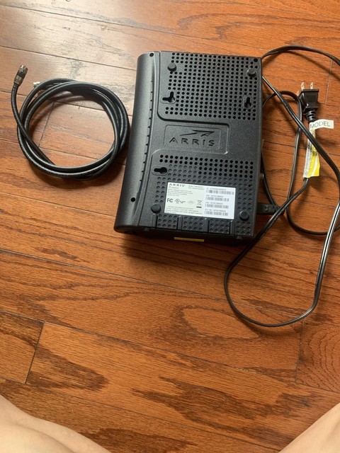 Arris TM604G Comcast Ethernet Internet Cable Telephony Modem 3.0 Backup ...